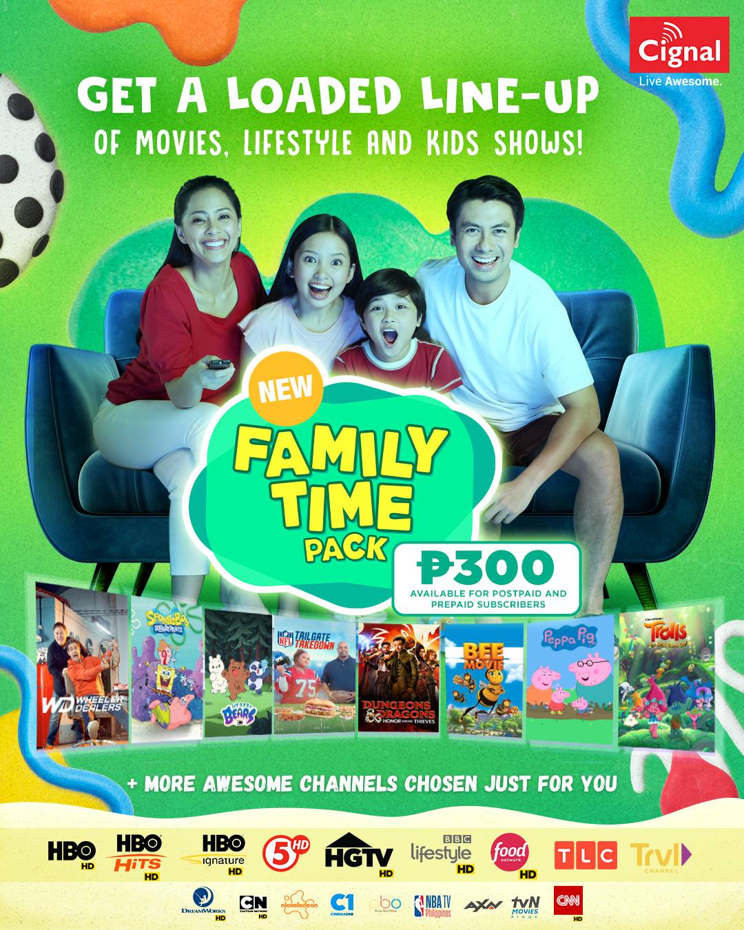 CIGNAL TV - New Cignal Theme Packs