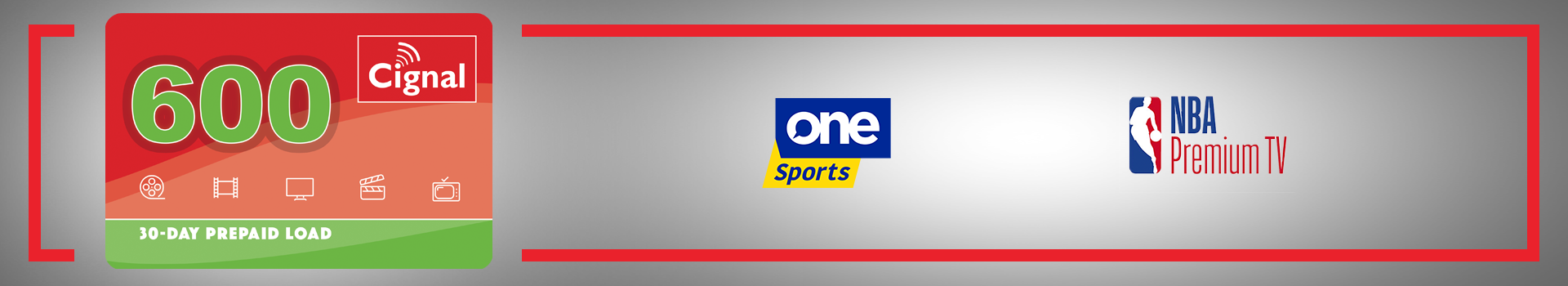 CIGNAL TV - PREPAID PREMIUM SD 600 SD