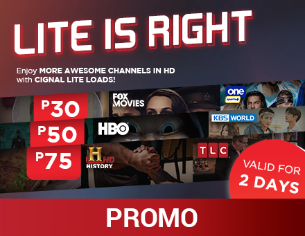 CIGNAL TV - LITE Loads